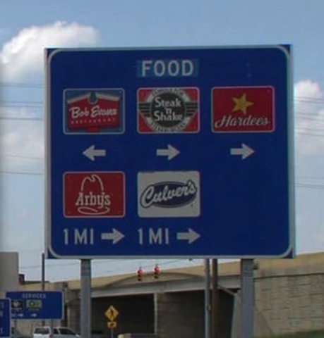 Some states profit, others lose on highway food and gas signs - WCPO ...