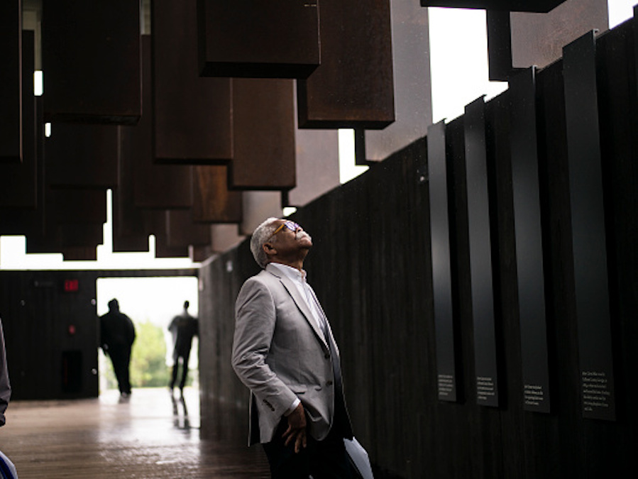 A chilling new memorial for lynching victims has opened in Alabama ...